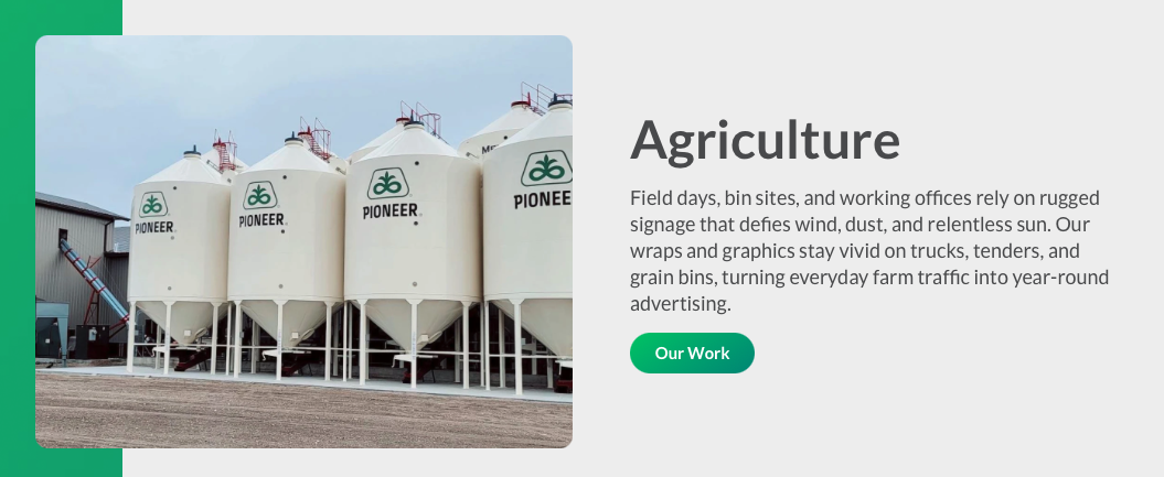 Agriculture | Durable Signage by Sign Badgers